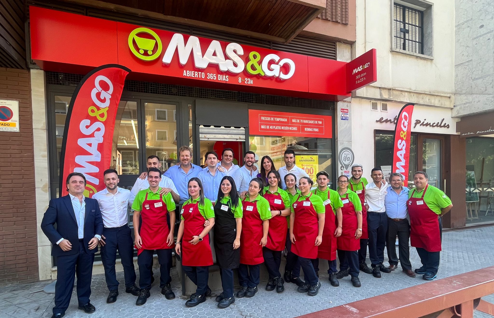 Celebramos una doble inauguración de dos nuevos MAS&Go en Sevilla ...